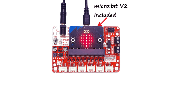REKA:BIT (with micro:bit V2 included) - Simplifying Robotics with micro:bit